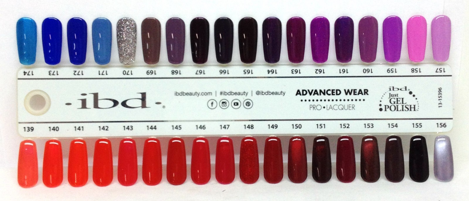 BIG SALE ! IBD Just Gel Palettes With Colors - 5 Plates/Pack | eBay