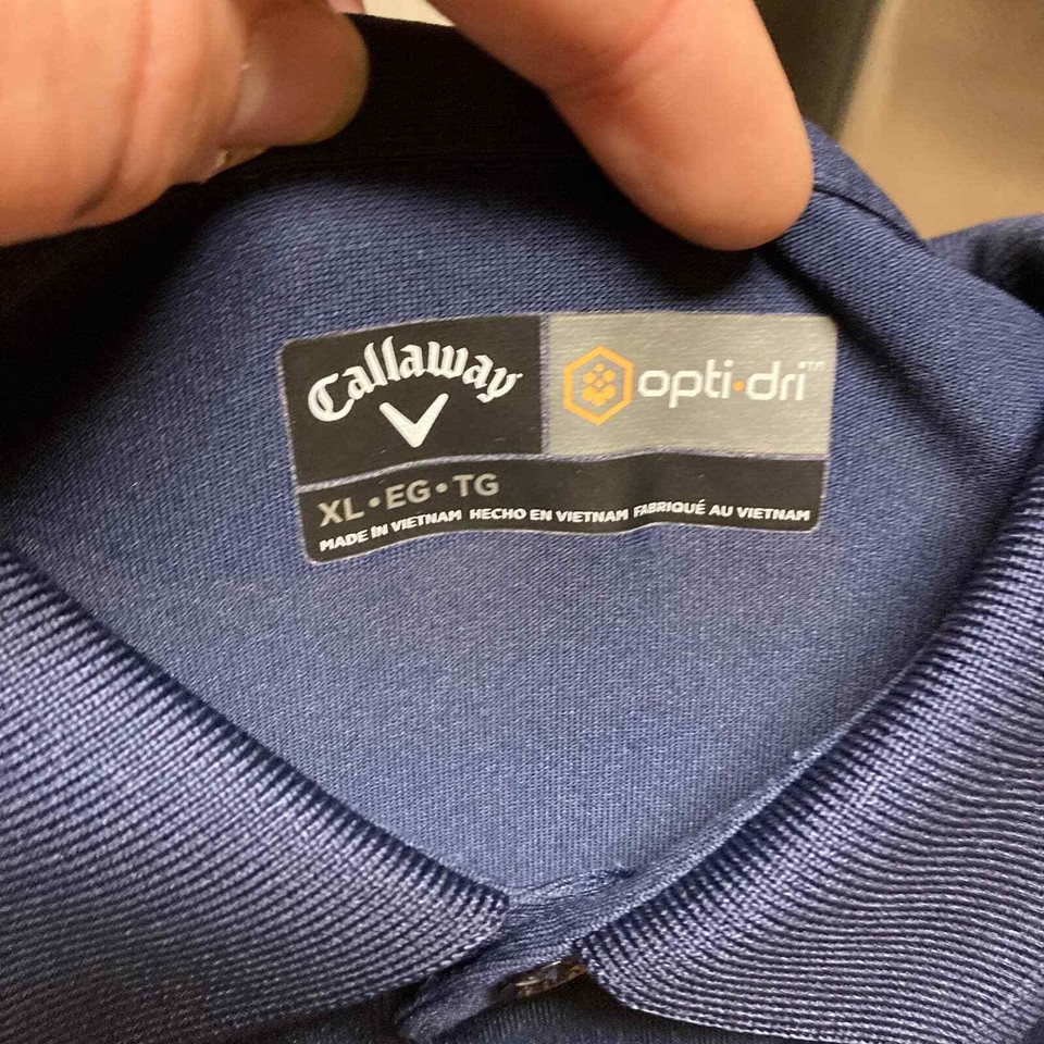 Callaway Opti-Dri Polo Shirt Size XL | eBay