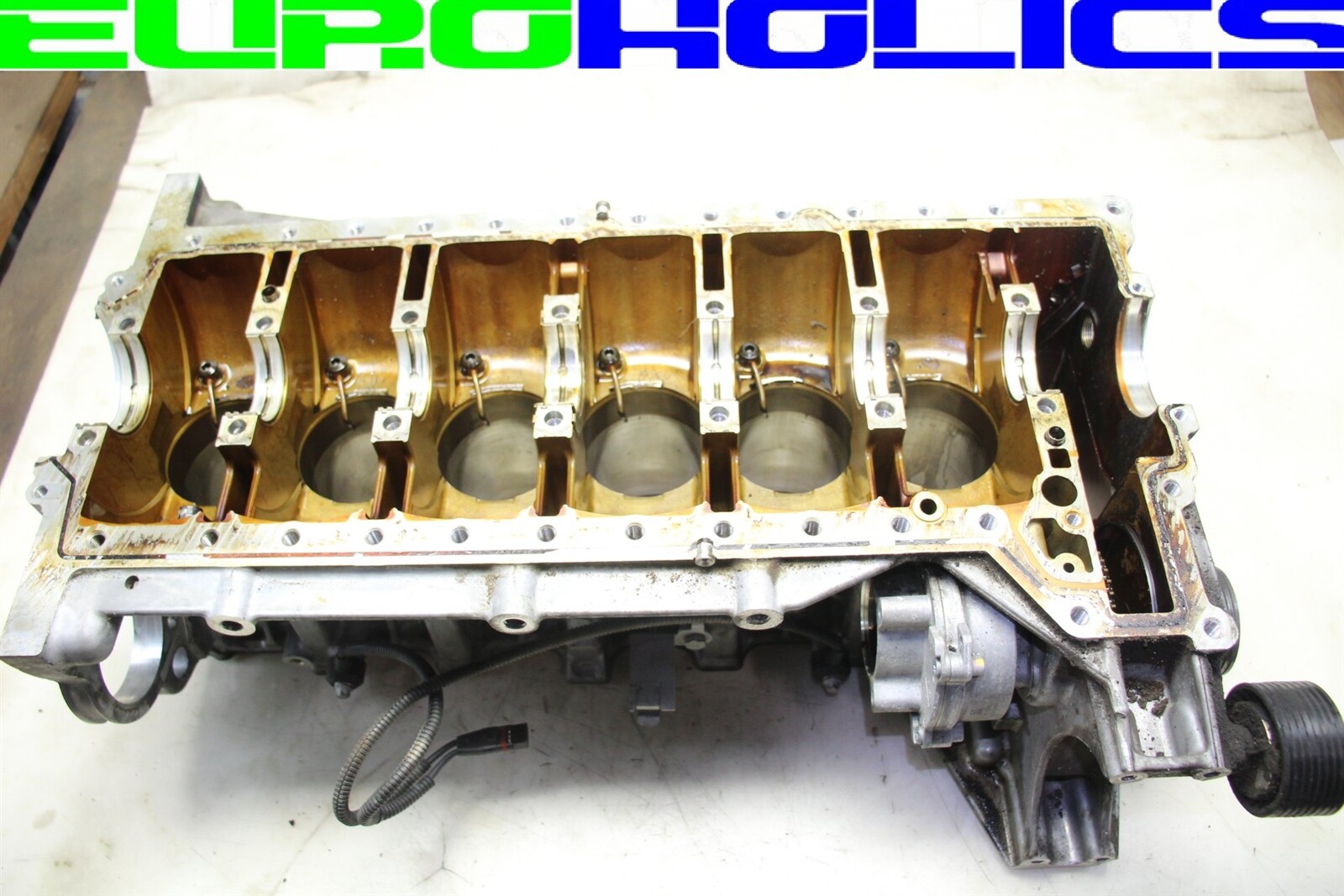 BMW N54 Engine Block With Bedplate Reconditioned 11110443605- R5s6 for ...