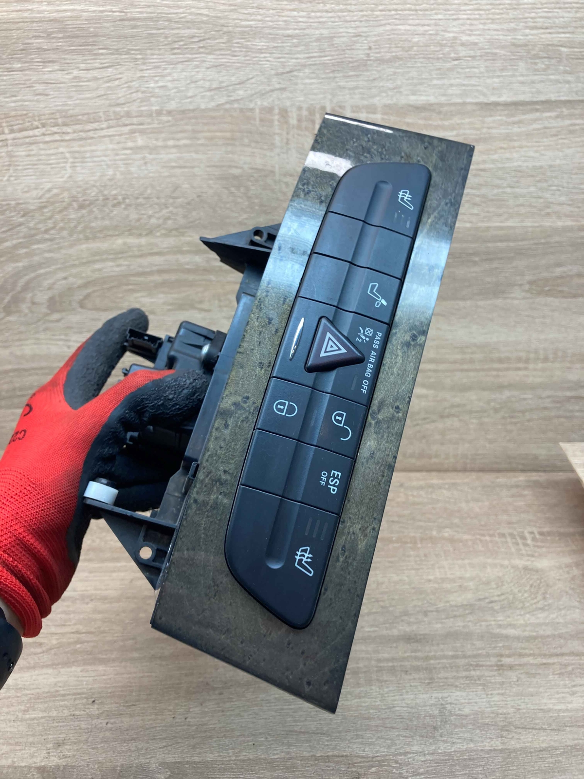 A2116800552 OE Mercedes Benz E Class Hazard Warning Switch Button | eBay