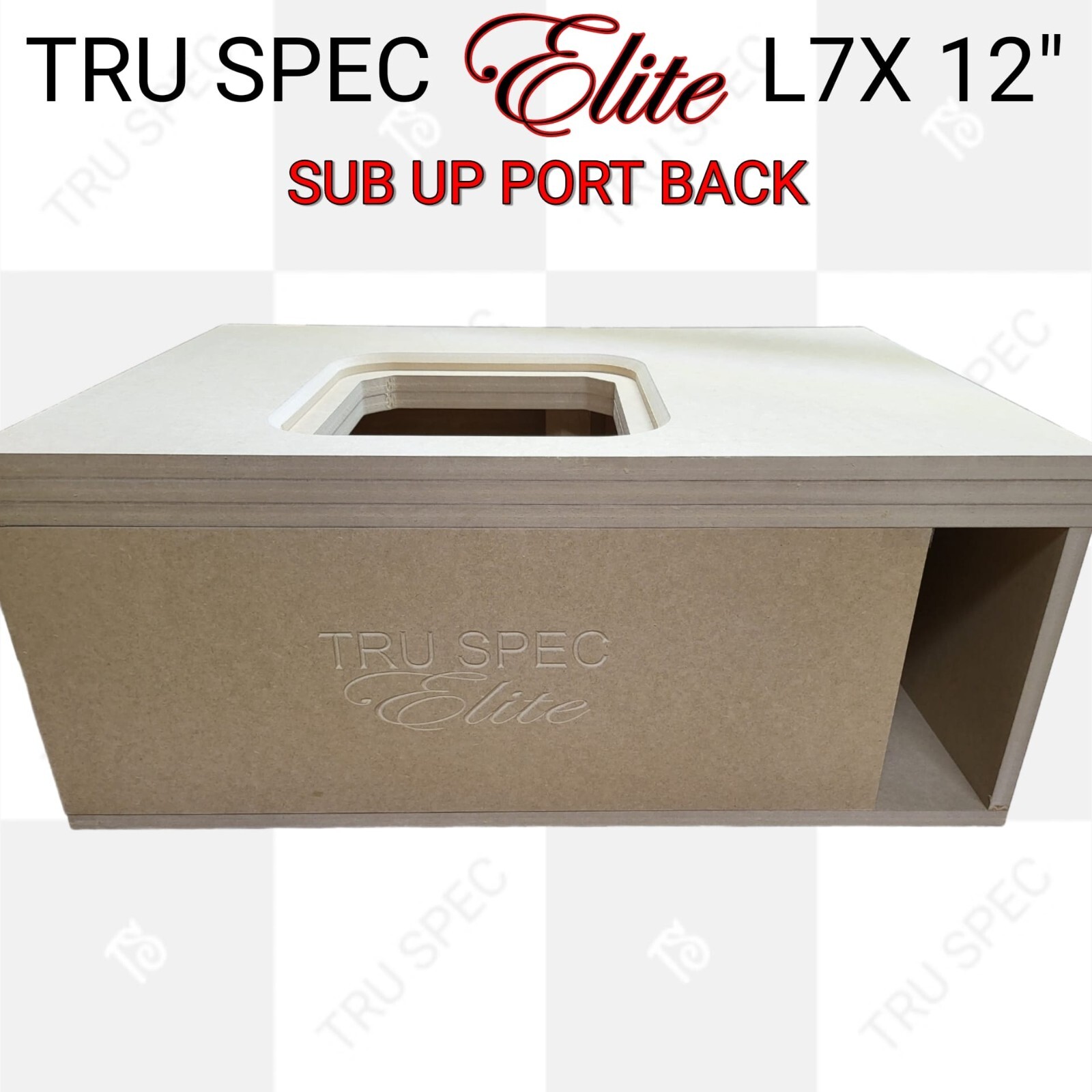 TRU SPEC Elite Kicker Solo X 12" L7X Subwoofer Box Enclosure Sub Up ...