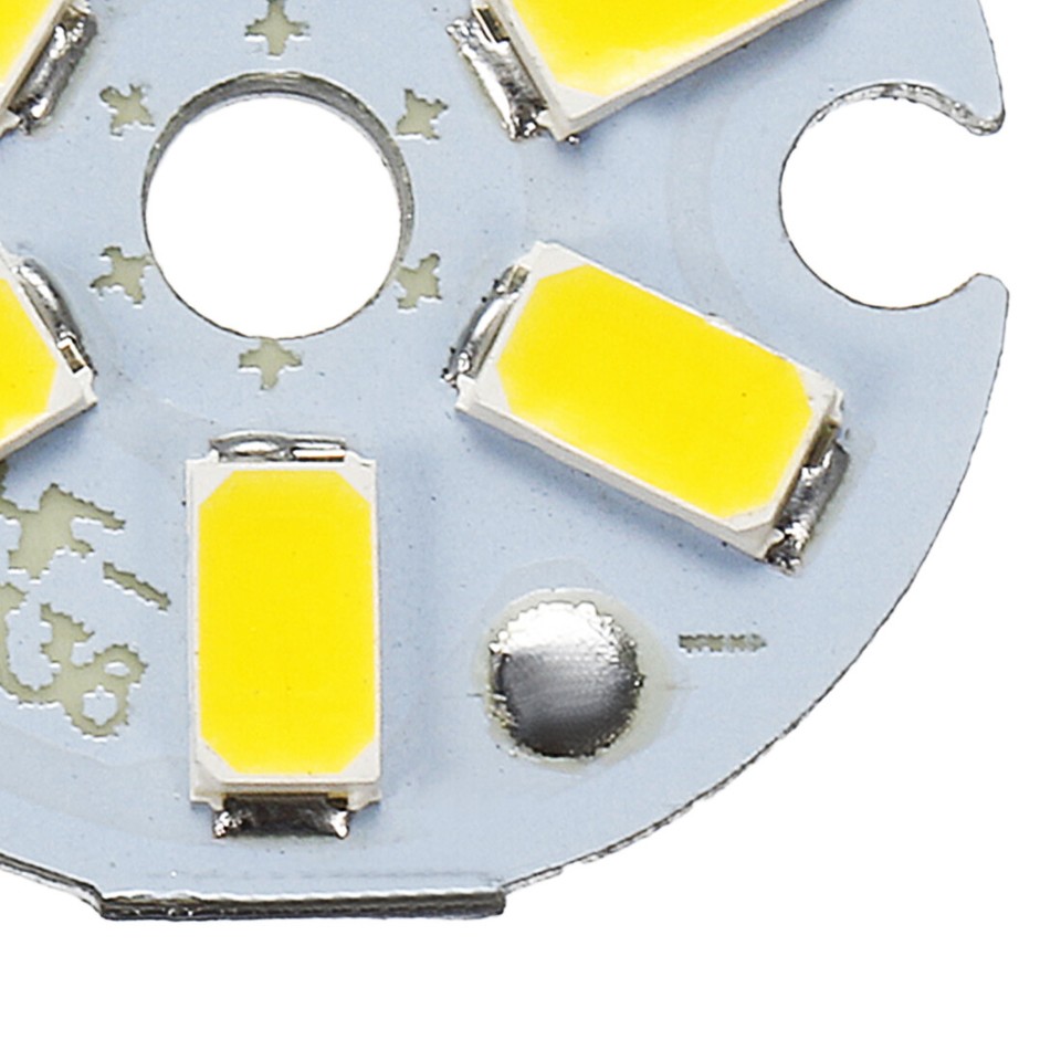 4 PACK 300mA 3W LED Chip Bulb Surface Mounted Devices Light Beads Warm ...