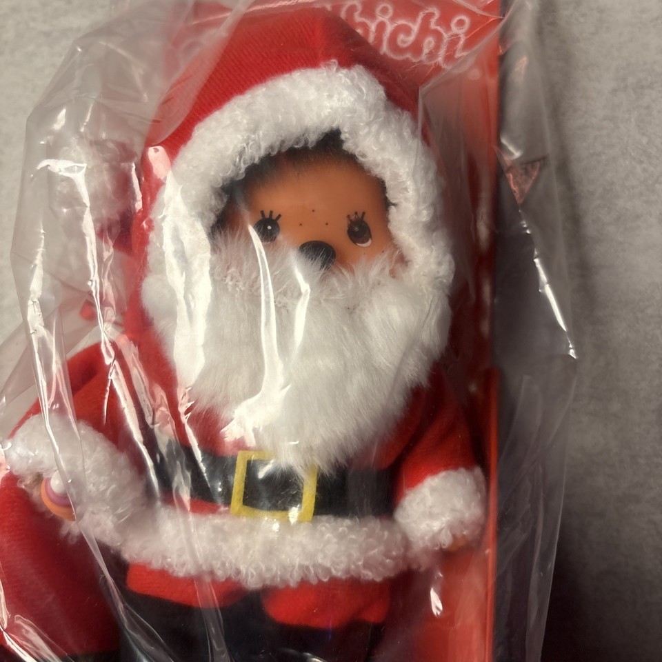 Monchhichi Santa Claus Boy Holiday Special Edition 8 Inch Sekiguchi ...