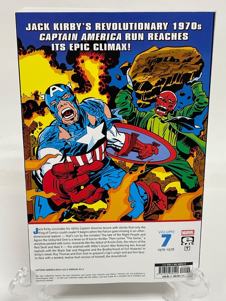 Captain America Epic Collection The Swine Marvel Comics TPB Paperback ...