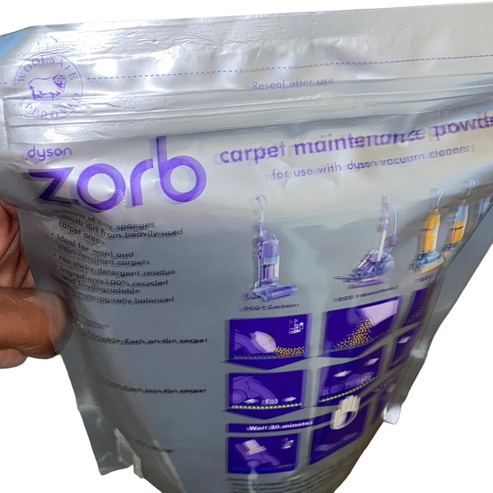 Dyson Zorb Carpet Maintenance Cleaner Powder 26.5 oz. NEW Sealed | eBay
