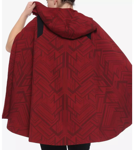 Her Universe Marvel WandaVision Wanda Hooded Womens Cape Plus Size 2X ...