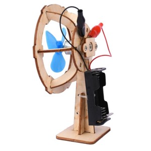 Science Experiment Kits DIY Handheld Mini Electric Fan Kids Educational ...