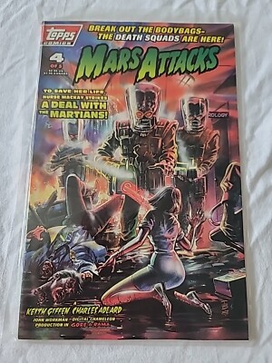 MARS ATTACKS 4 KEITH GIFFIN CHARLES ADLARD BODY BAG MARTIANS UFOS SPACE ALIENS | eBay