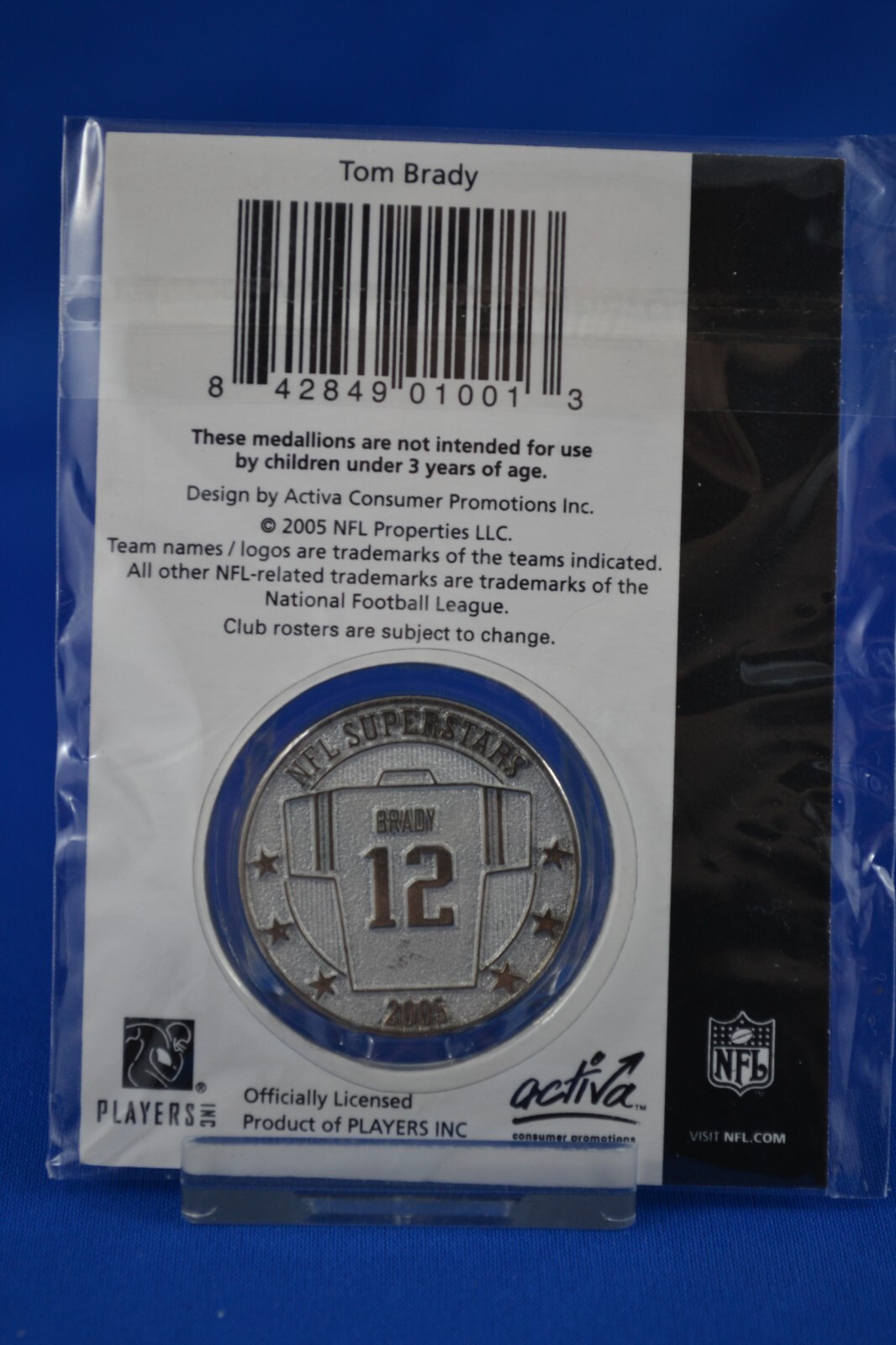 NFL 2005 Superstars Medallion Collection Choose your player new Old ...