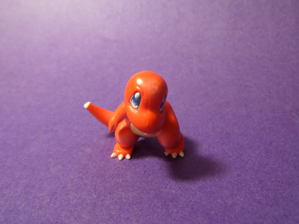 U3 Tomy Pokemon Figure 1st Gen Charmander (Battle Ver) Damaged Tail sp ...