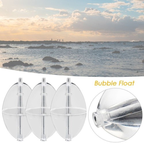 Transparent Fishing Plastic Clear Surface Float Outdoor Fishing Tackle ...
