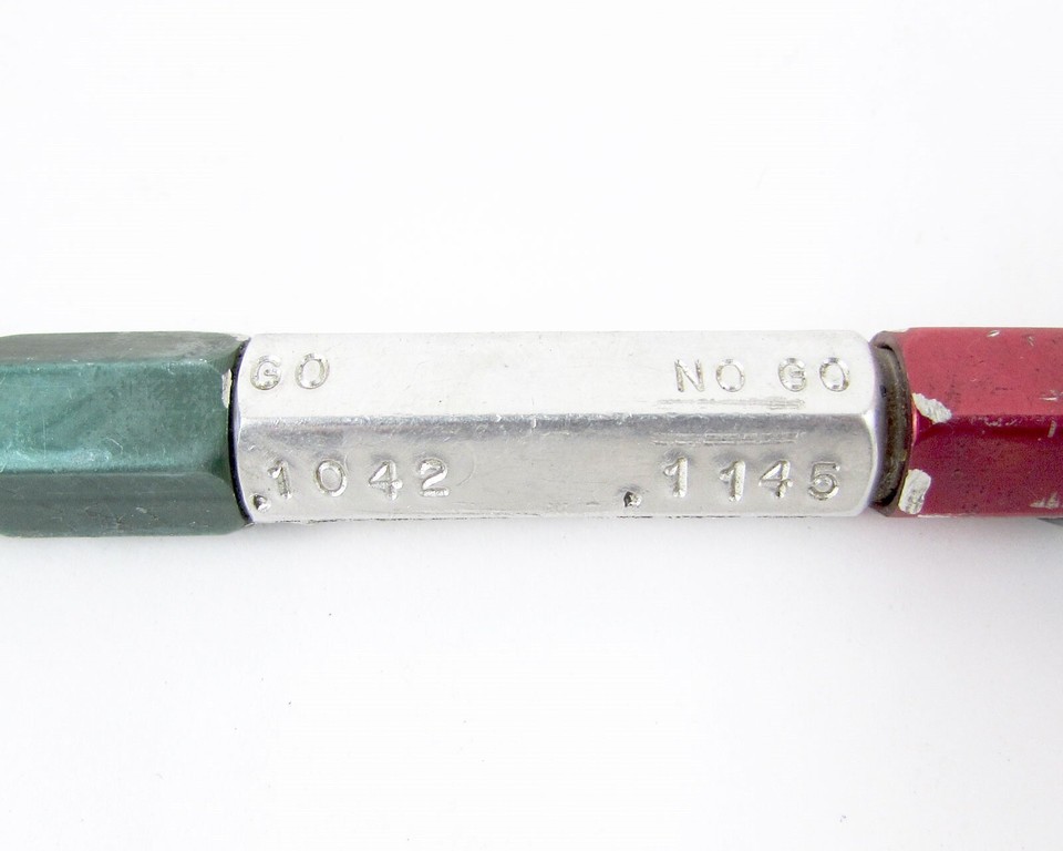 Hemco Reversible Plug Gage GO PD 0.1042 & NO GO PD 0.1145 | eBay