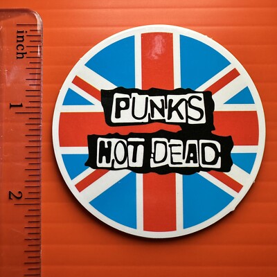 Punks Not Dead STICKER Rock Band Decal | eBay