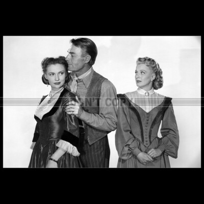 Photo F.027536 JOAN LESLIE RANDOLPH SCOTT ELLEN DREW (MAN IN THE SADDLE ...