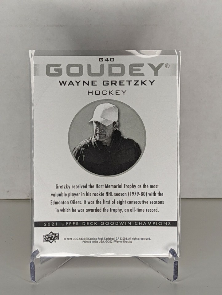 2021 Goodwin Champions Wayne Gretzky #G40 | eBay