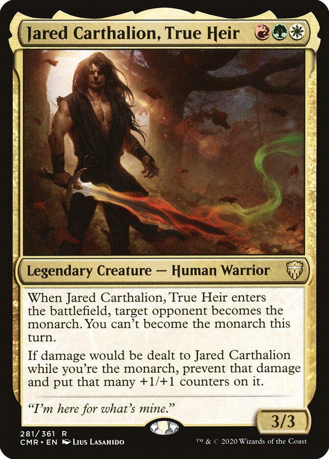 Jared Carthalion, True Heir Commander Legends Foil for sale online | eBay
