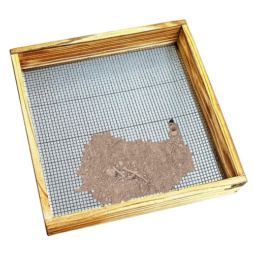 Wood Dirt Sieve Hand Garden Soil Screen Multifunctional Handheld | eBay