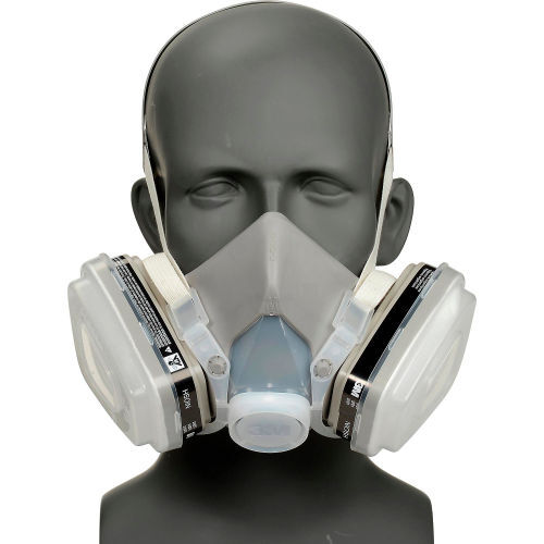 3M 7 IN 1 DISPOSABLE Construction Half Face Respirator Spray Painting ...