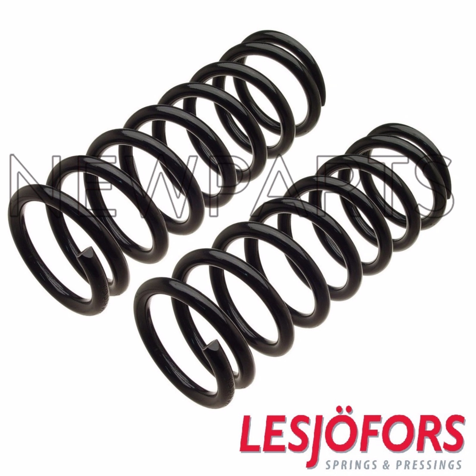 For Mercedes W123 230 280E 560SEC Pair Set of 2 Rear Coil Spring OEM ...