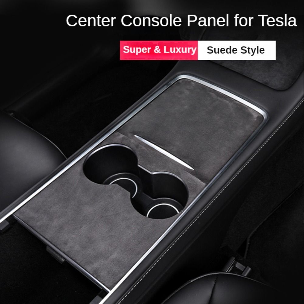 Center Console Sticker Wrap Kit Protective Cover For Tesla Model 3 Y ...
