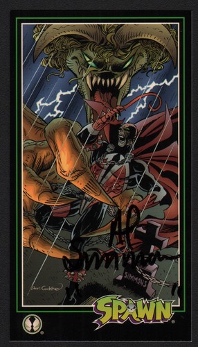 Todd McFarlane 's Spawn Art Trading Card ~ Signed by Al Simmons | eBay