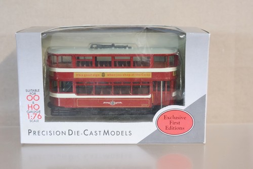 EFE 13402 Scala 1/76 Leeds Transport CWS Trolley Car Tram Confezionato ...