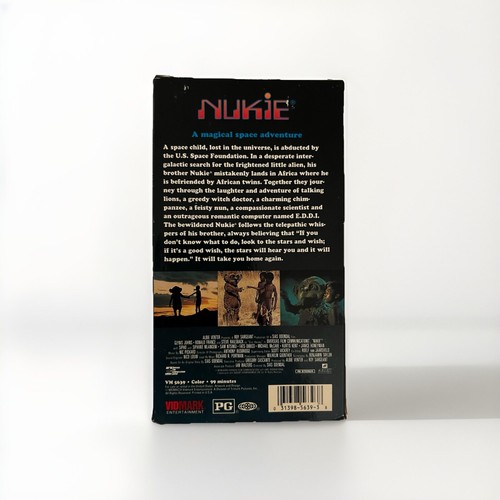 NUKIE (1987, VHS) EXTREMELY RARE & HTF 1st Print VidMark Entertainment ...
