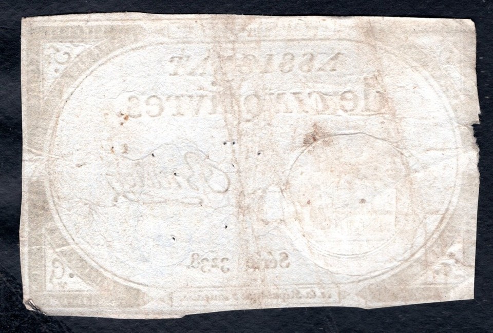 Un assignat de 5 Livres 31 Octobre 1793 signature Brunon Etat B | eBay