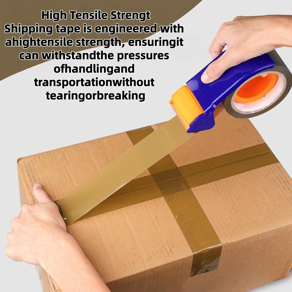 3-inch X 110-yard brown packing tape, brown packing tape refill, carton ...