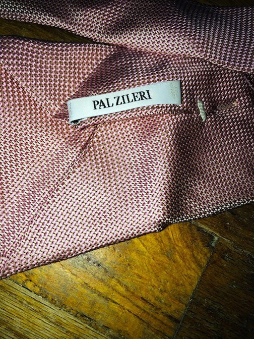 Pink Pattern Abstract Mens Necktie 100% Silk Tie Pal Zileri Vintage | eBay