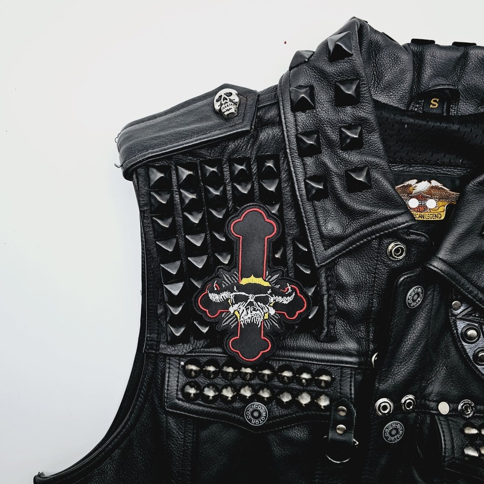 Danzig Inverted Cross EMBROIDERED PATCH | eBay