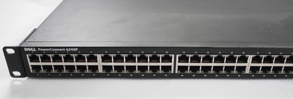 Dell PowerConnect 6248P 48-Port PoE Gigabit Switch w/10GE SFP+ w/YY741 ...