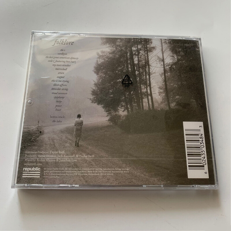 Taylor Swift - Folklore CD New Music CD Album folklore Sealed Box Set ...