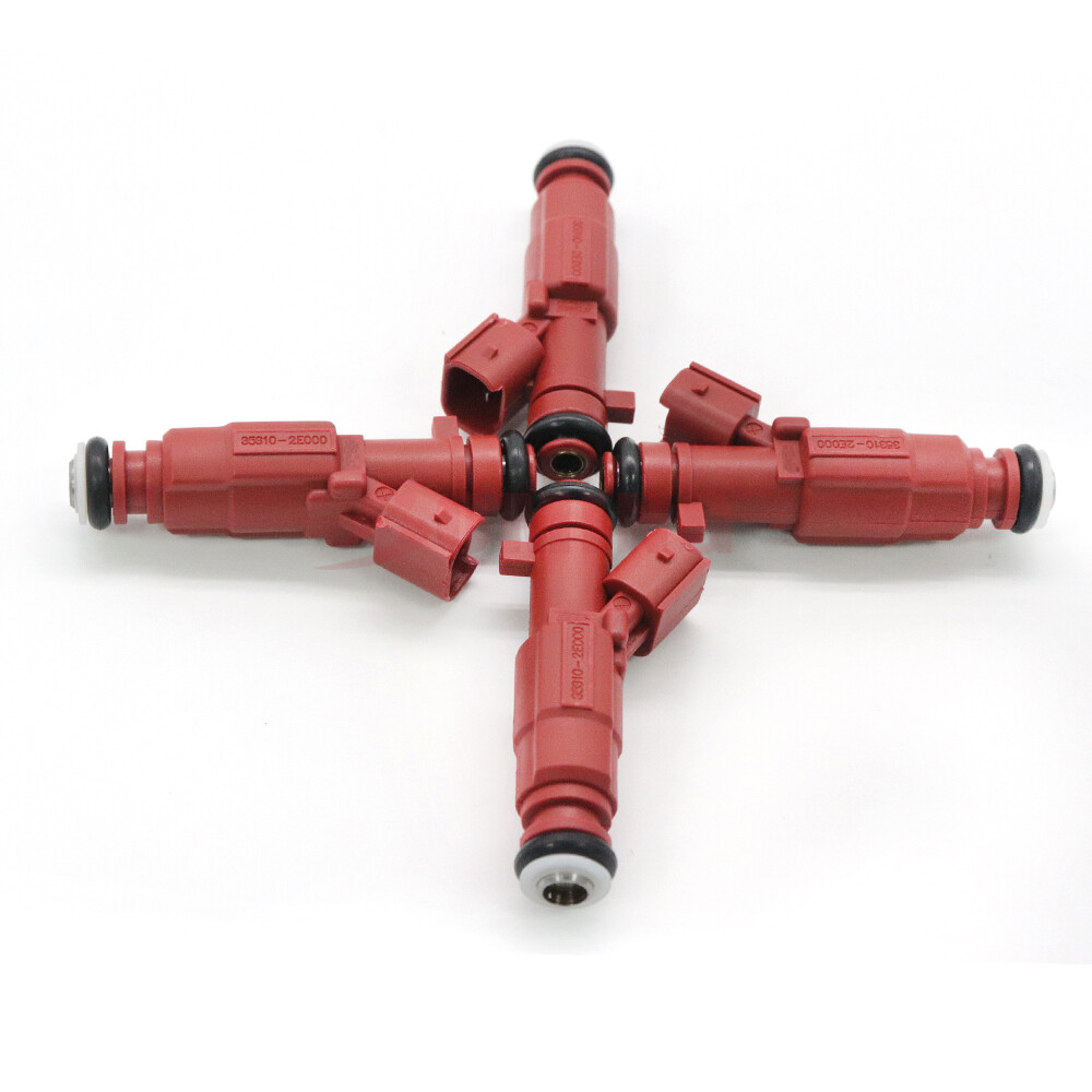Set 4 Fuel Injectors For Hyundai Elantra 1.8L 2011-2013 353102E000 ...