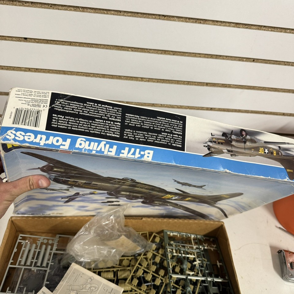 REVELL MONOGRAM B-17F Box With Jerry Can Model Parts | eBay