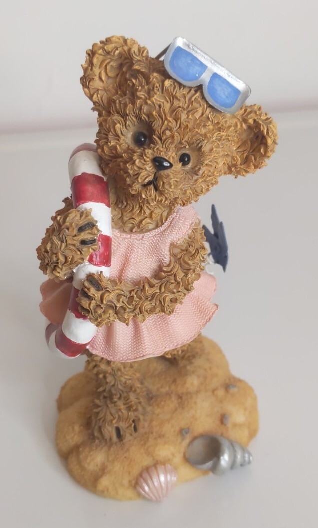 Kuddles Korner August Beach Swim Floaty Bear 2002 | eBay