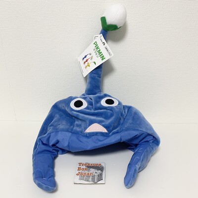 Taito Pikmin Costume Hood Hat Cap Headgear Blue Pikmin Cosplay Nintendo ...