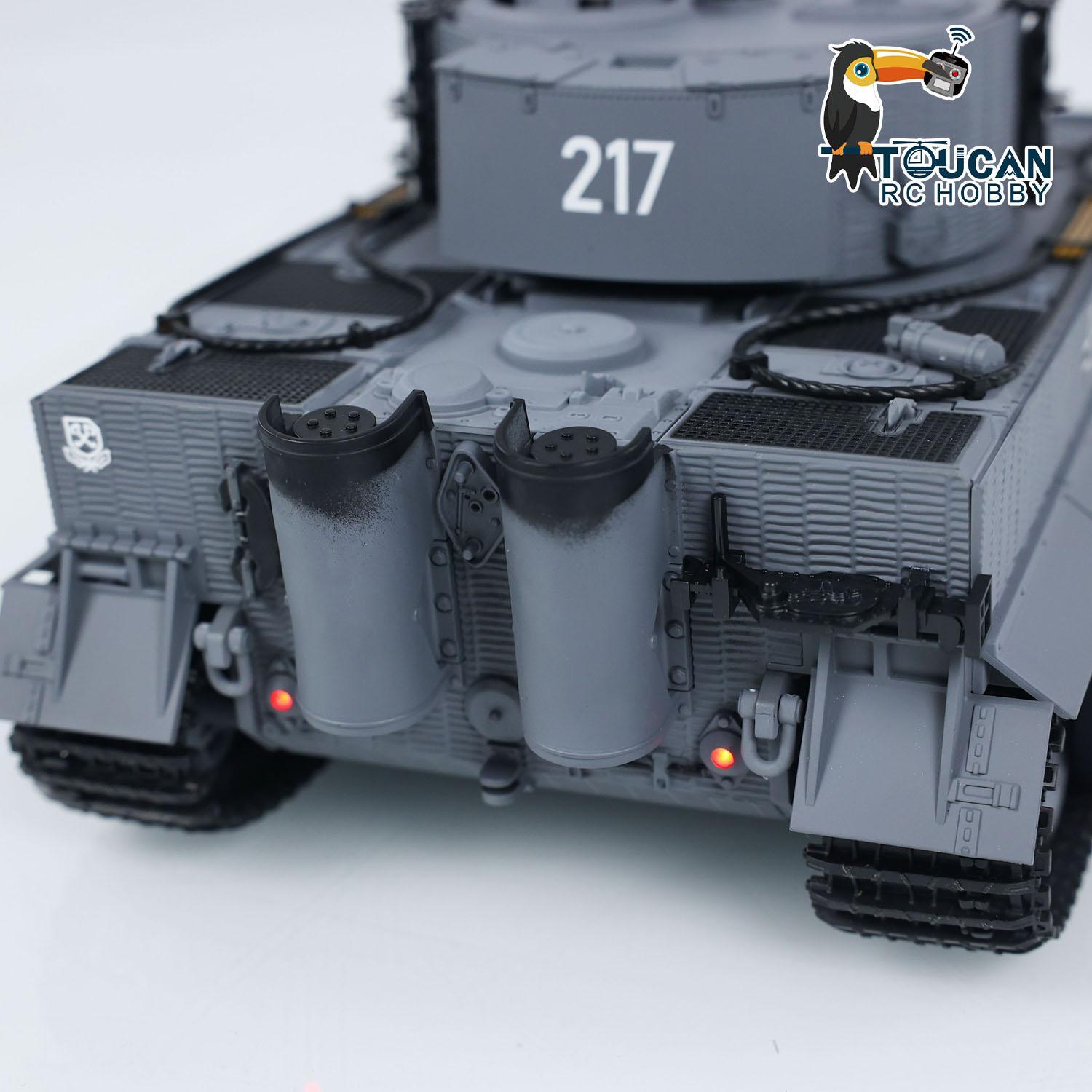 Taigen 1/24 RC Battle Tank Tiger I Remote Control Military Tanks ...