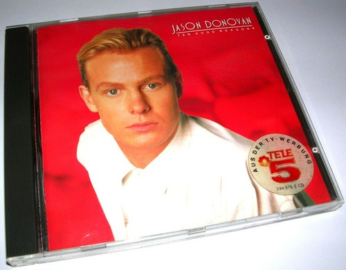 RARE - JASON DONOVAN TEN GOOD REASONS MUSIC CD 1989 TELDEC HFCD7 MADE ...