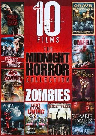 Midnight Horror Collection: Zombies (DVD, 2012, 2-Disc Set) for sale ...