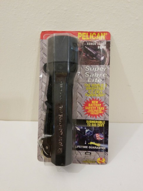 Pelican SabreLite 2000c Flashlight With Replacement Lamp for sale ...