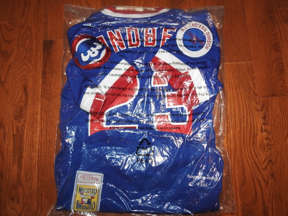 MLB Mitchell & Ness Chicago Cubs #23 Baseball Jersey New Mens Size X ...