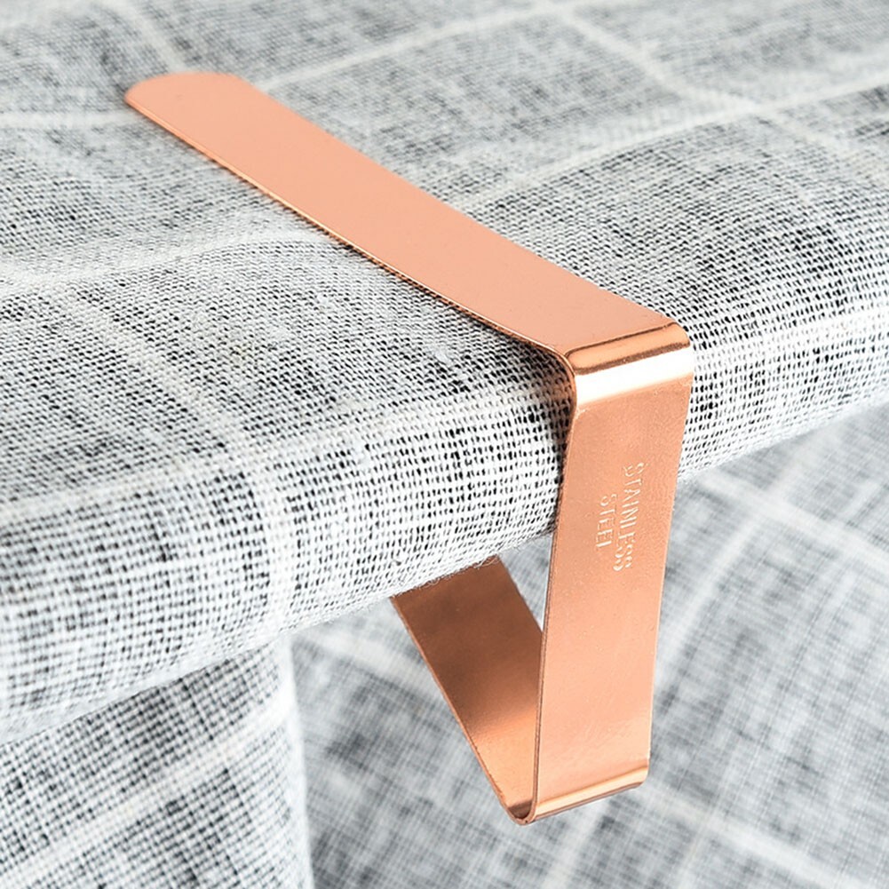Table Cloth Clips 8pcs Brand New Good Stretch Light Weight Stainless ...