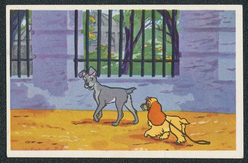 1956 RICH'S COFFEE WALT DISNEY LADY BAMBI DUMBO DUTCH TRADING CARD #39 ...