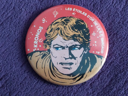 Kronos : grand badge années 70 - BD de science fiction - rare | eBay