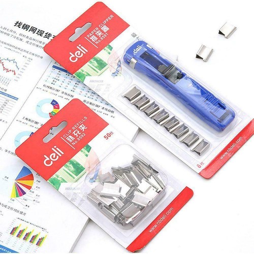 Dispenser Mini Metal Paper Photo Tickets Notes & Clips 8 Pcs New F5 | eBay