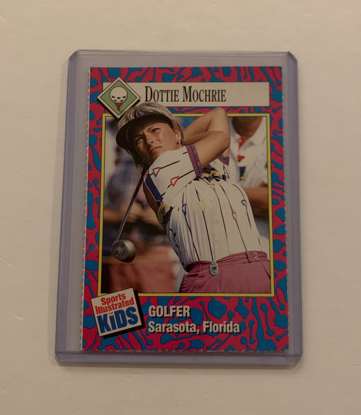 1993 Sports Illustrated Kids Si Sifk golf DOTTIE MOCHRIE Lpga | eBay