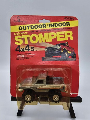 VTG 80's Schaper Stomper 4x4 Brown Datsun Truck LI'L HUSTLER New ...