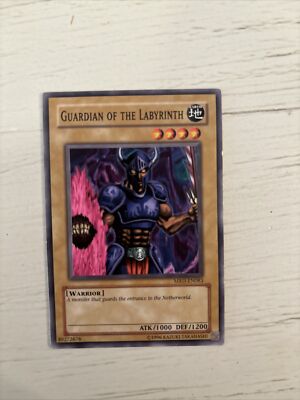 Guardian Of The Labyrinth MRD-083 Yu-Gi-Oh! Card Unlimited Light Play ...
