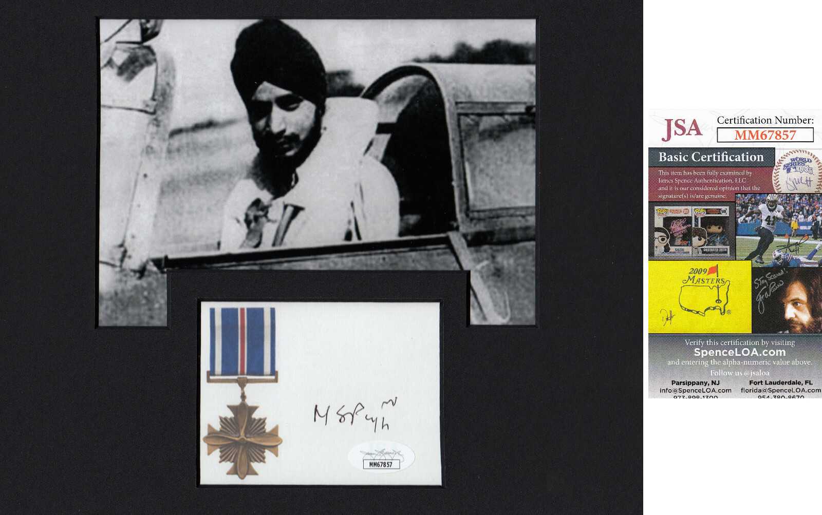 WWII Sikh Indian RAF Fighter Pilot West African JSA Mahinder Pujji ...